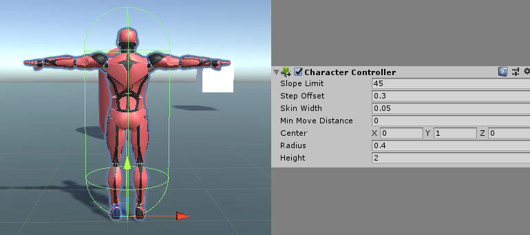 U3D 角色控制器(Character Controller)_character controller攀爬-CSDN博客