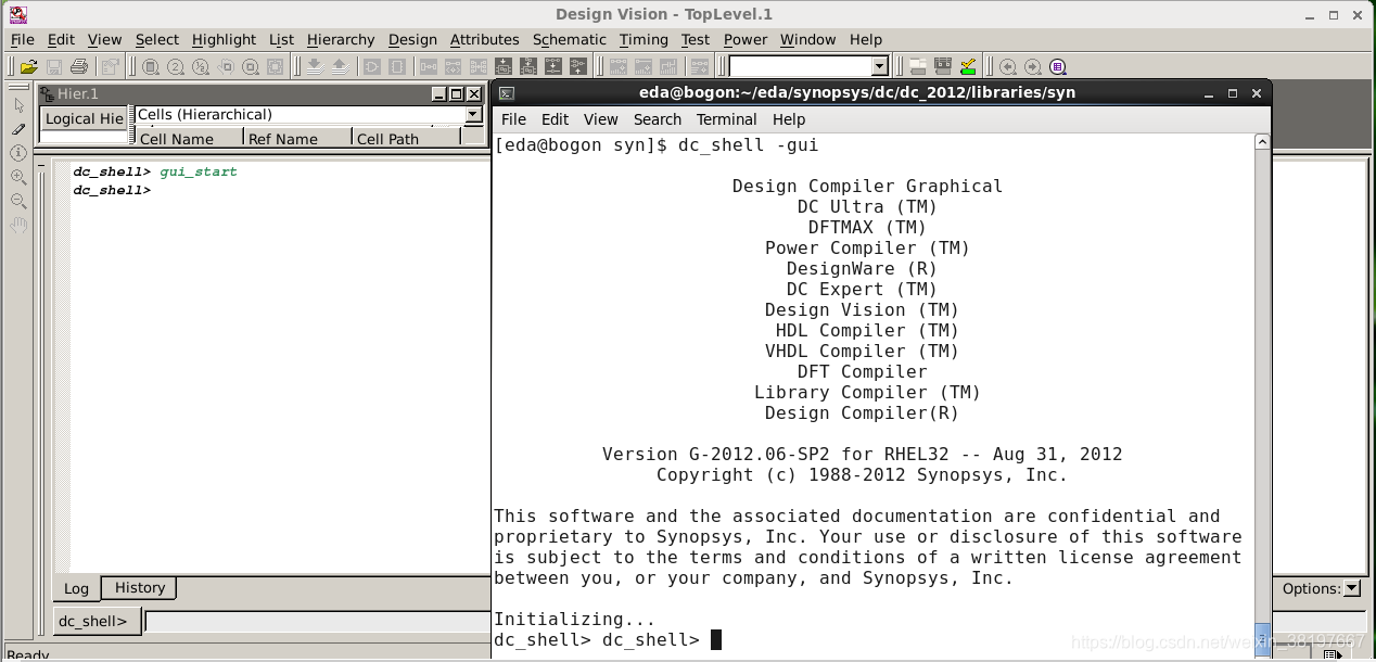 在centos中使用design Compiler Dc 图形界面 Tcl脚本进行电路综合 Design Complier 脚本 Csdn博客