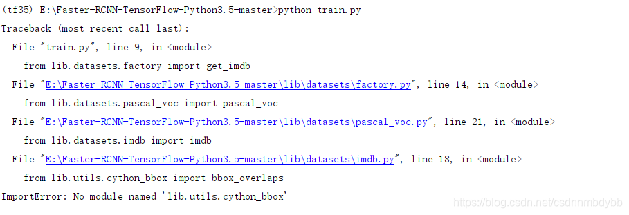 Importerror No Module Named Libutilscythonbbox Csdn博客