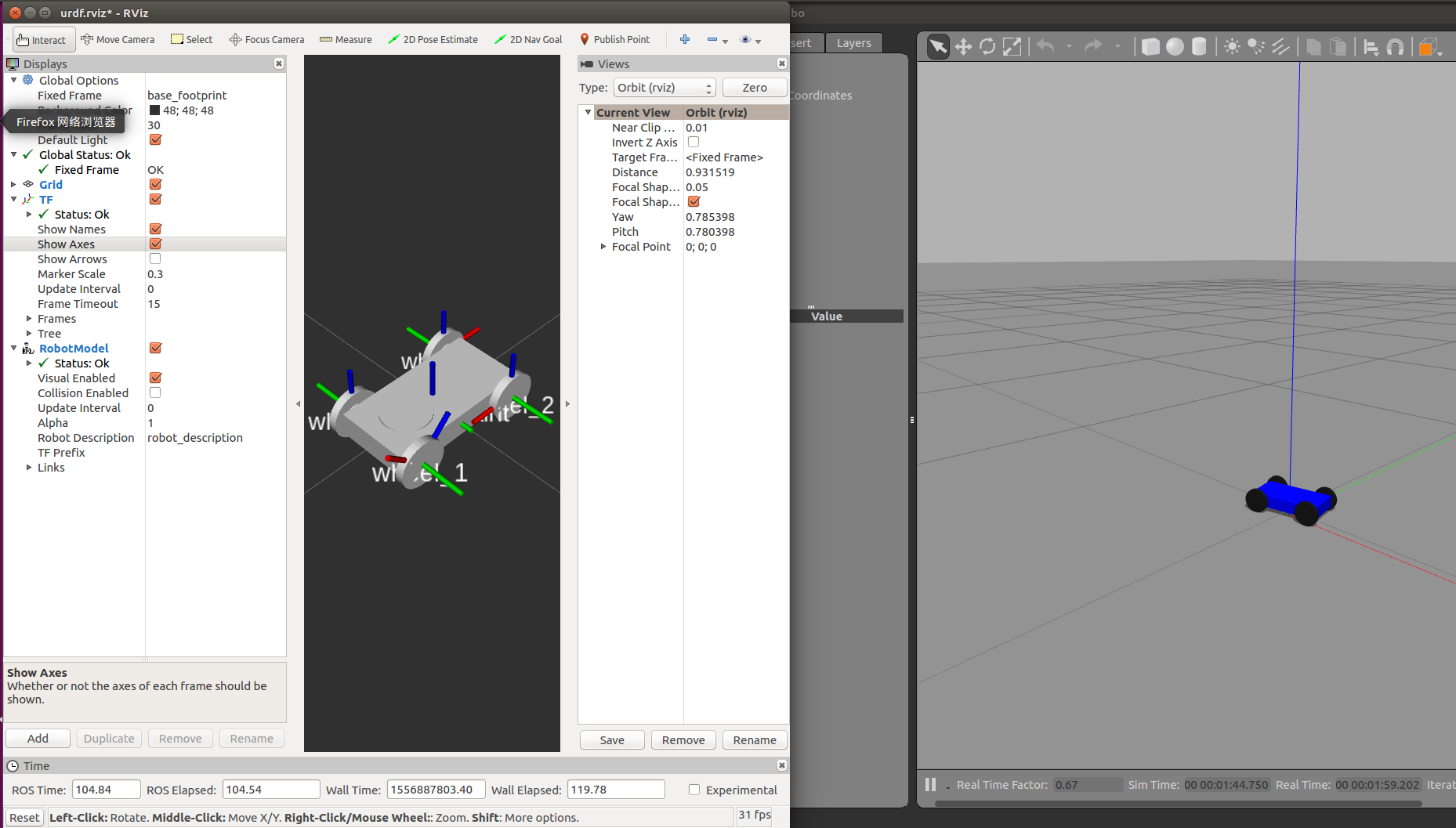 URDF文件转Xacro文件、在rviz和gazebo中同时启动_urdf转xacro_answerMack的博客-CSDN博客