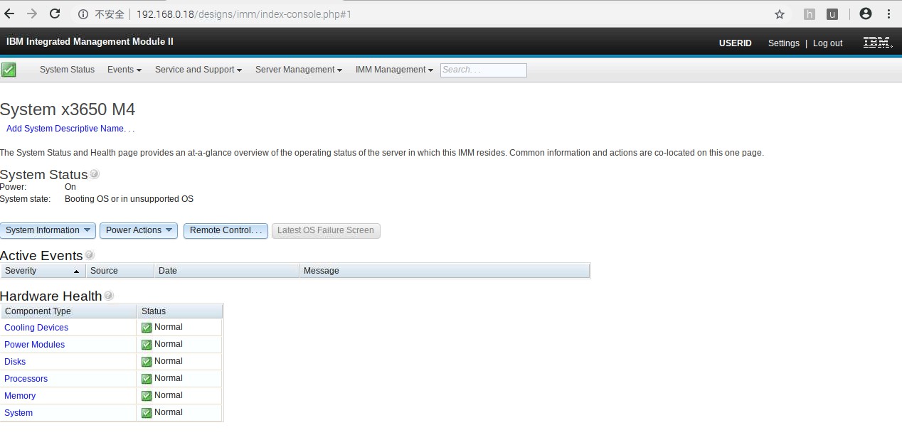 二手 IBM 3650M4 IMM 无法正常访问的解决方法_ibm imm error-CSDN博客