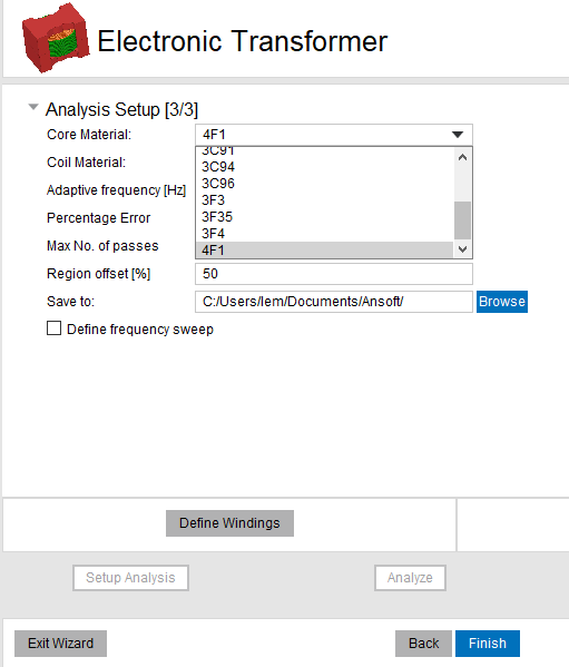 ACT_ElectronicTransformer_v1.1 ansys变压器仿真扩展插件_electronic transformer下载 ...