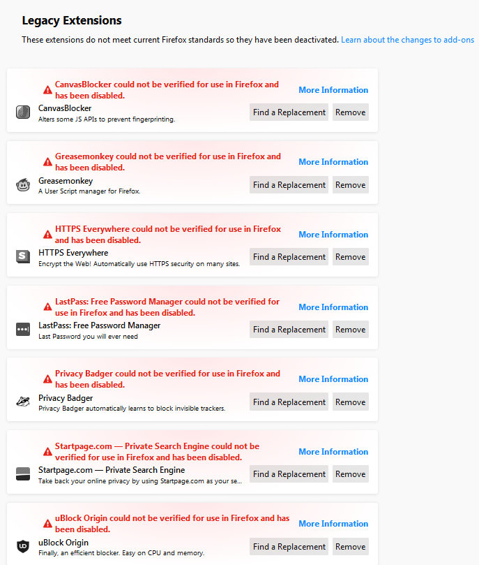 FireFox浏览器安装插件时提示：“该附加组件无法安装,因为它有可能已损坏” - 程序员大本营