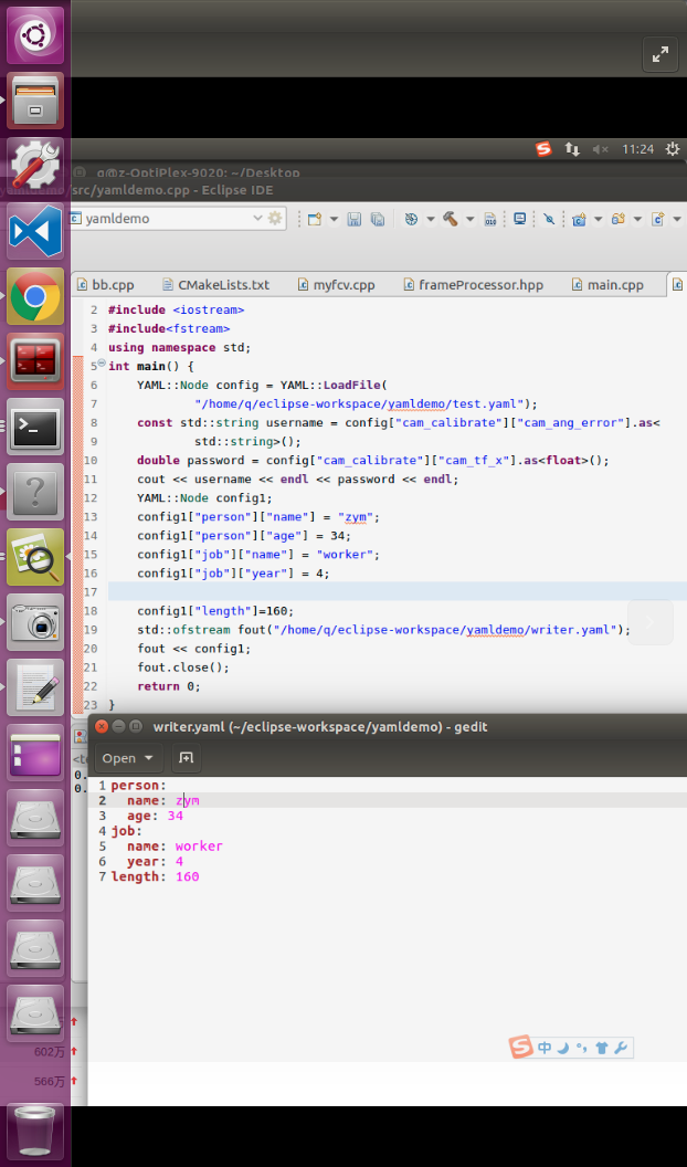 yaml-cpp 库 demo_yaml-cpp demo-CSDN博客