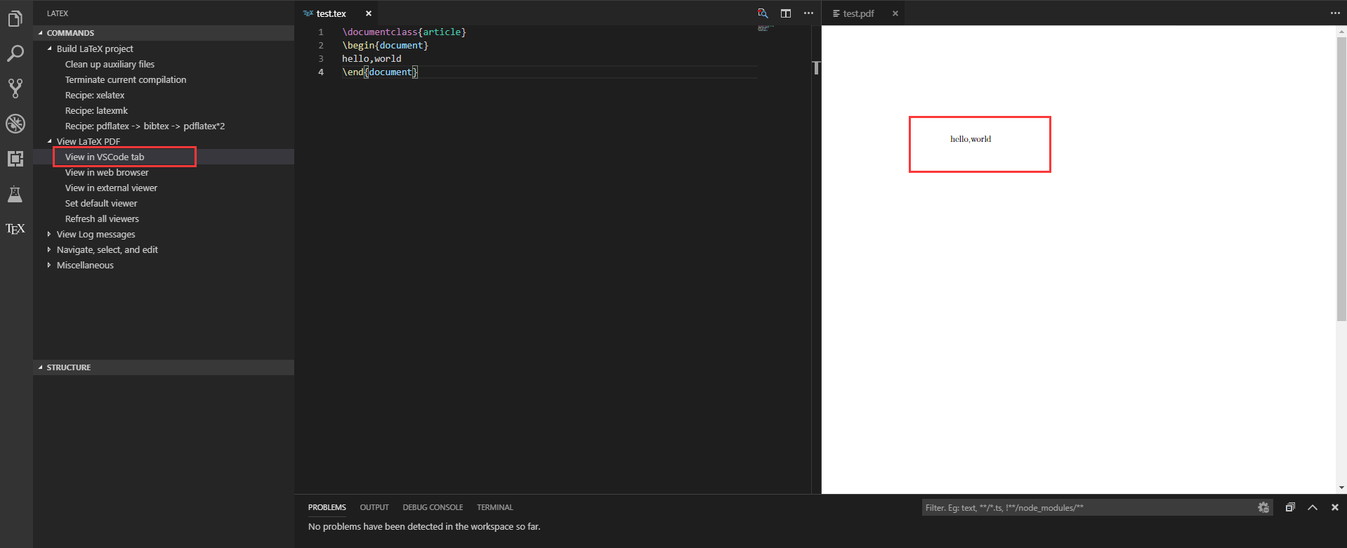 Vscode Latex 配置vscode怎么新建latex源文件 Csdn博客 
