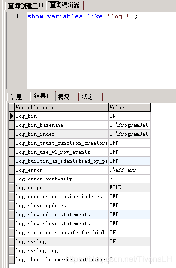 Mysql57版本配置logbini Log Bin Csdn博客