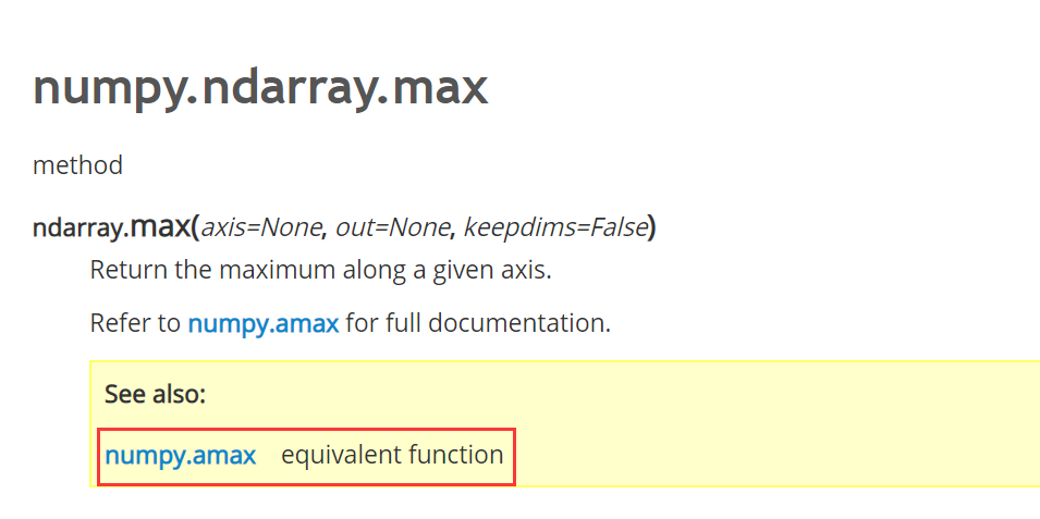 np.max(等价于np.amax)用法_np.amax函数-CSDN博客