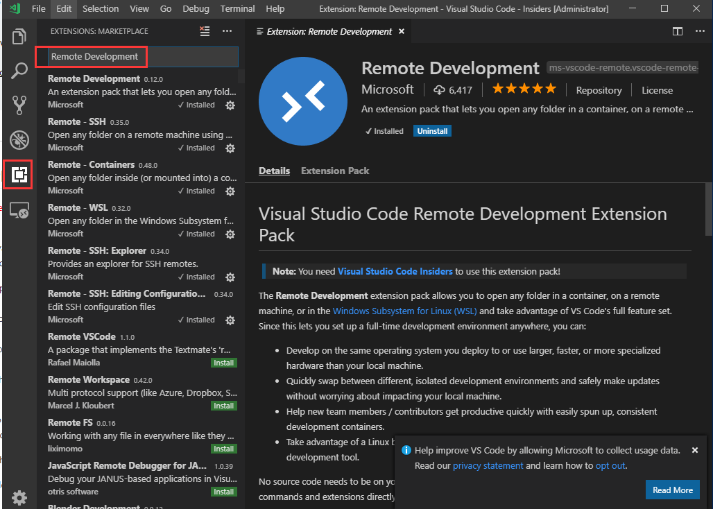 2019 VS Code 远程开发配置（热乎的）_vs2019 remote development-CSDN博客