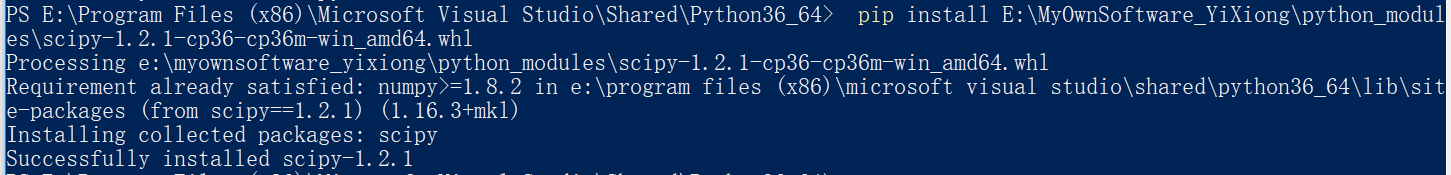 Visual Studio 中导入python scipy 模块时出现问题，及其解决方法_无法解析导入“scipy.optimize”-CSDN博客