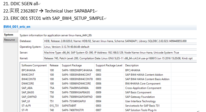 BW4HANA安装_bw4怎么安装-CSDN博客