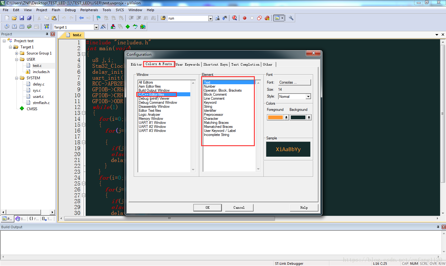 Keil更改背景颜色_keil 背景颜色-CSDN博客