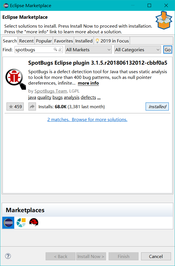 如何在eclipse里面安装SpotBugs_spotbugs离线安装-CSDN博客