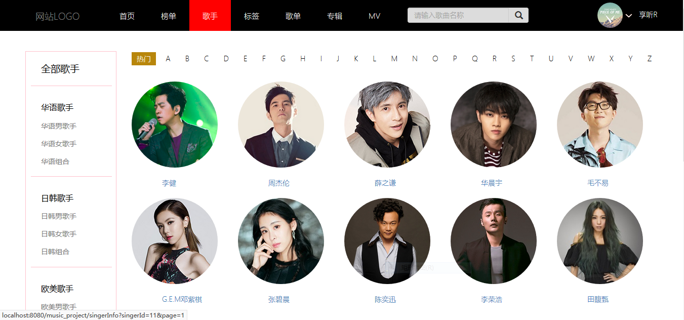基于java的音乐歌曲网站设计与实现 源码设计源码分享的博客 Csdn博客java网站源码 6432