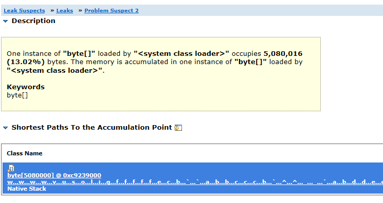 MAT常见泄漏Problem Suspect解析-CSDN博客
