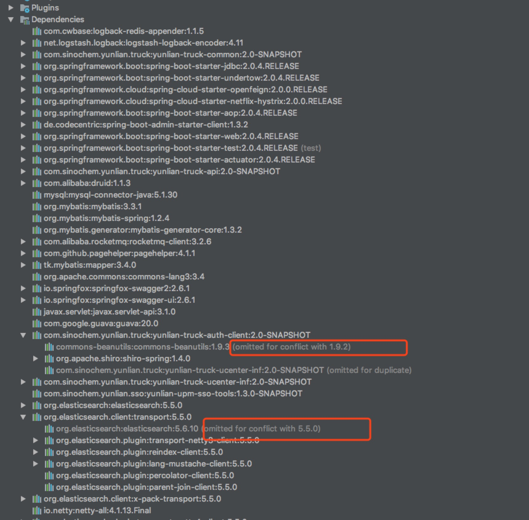 omitted for duplicate jar包冲突排查-CSDN博客