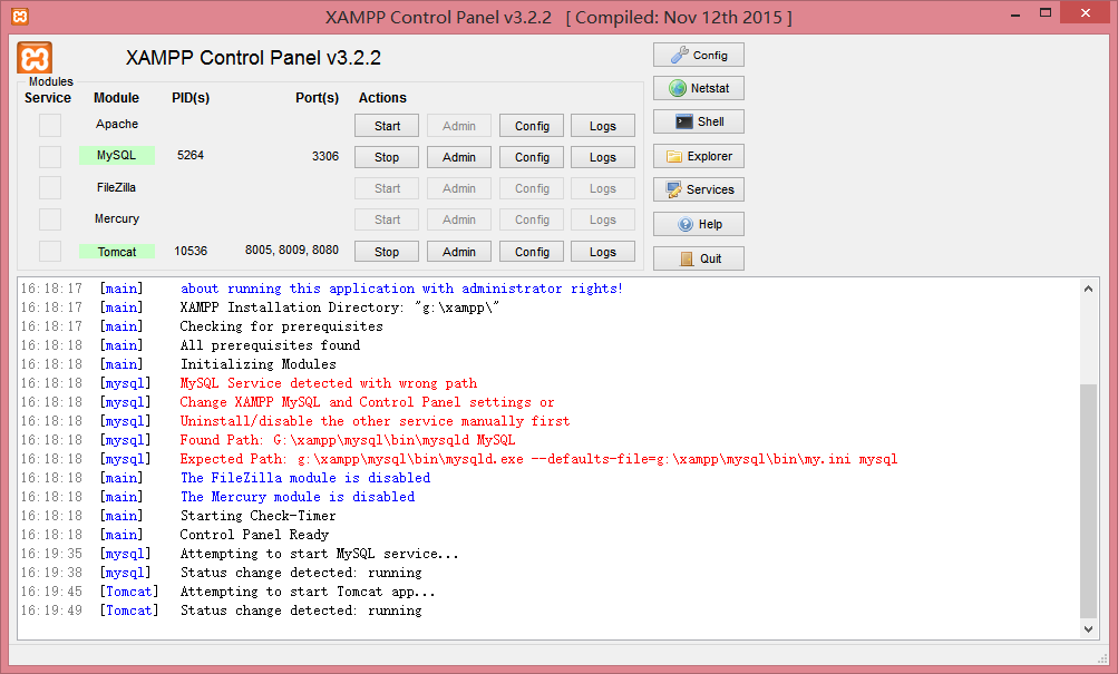关于在XAMPP中无法正常start MySQL的问题_xampp启动[mysql] 一直卡在 attempting to start mysql serv-CSDN博客