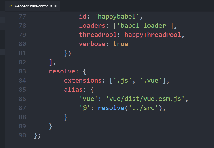 import util from '@/libs/util.js' 中 @ 的含义_import $util from-CSDN博客