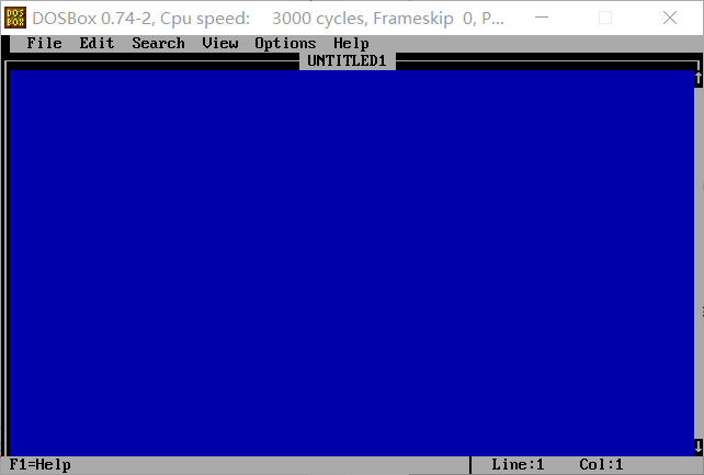 DOSBox的环境配置与注意事项_dosbox下载csdn-CSDN博客