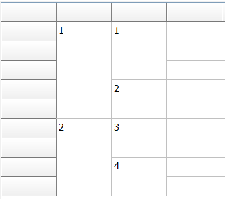 advstringgrid自动合并列单元格方法：MergeColumnCells(ColIndex: Integer; MainMergeColumn: Boolean)的使用 ...