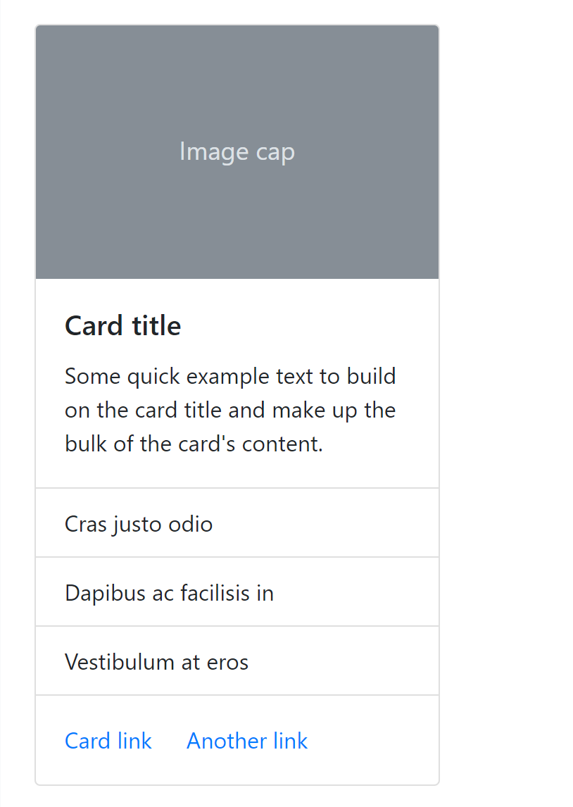 Bootstrap -Card卡片_bootstrap card-CSDN博客