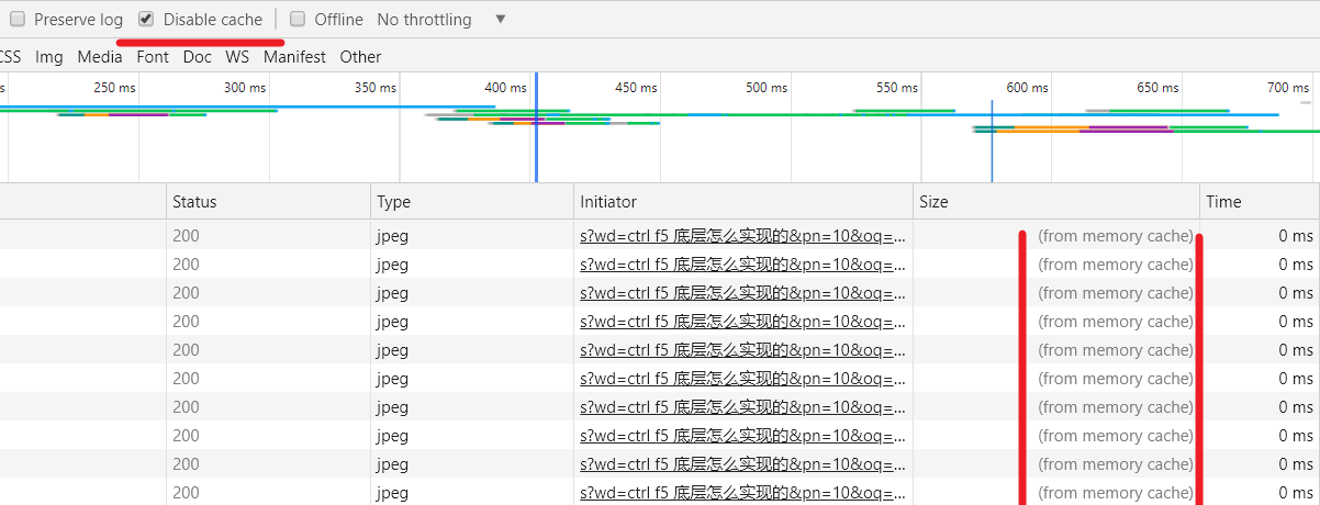 ctrl f5后依旧从内存拿取文件，依旧有缓存机制存在_ctrl + f5 后仍存在disk cache memory cache-CSDN博客
