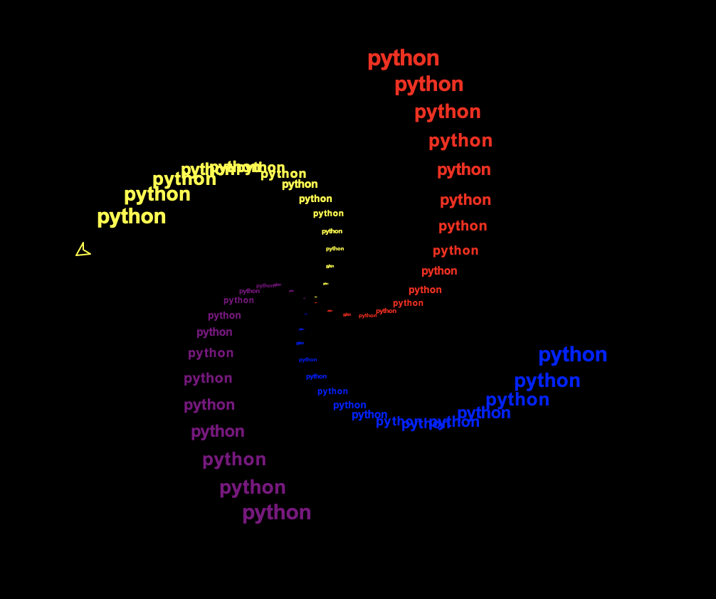 Python娱乐 神奇的螺旋动画python螺旋动画 Csdn博客 
