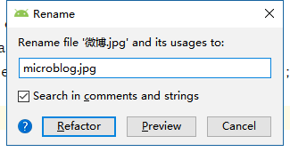 D:\Android\HelloWorld\app\src\main\res\mipmap-mdpi\微博.jpg:Error: '微' is not a valid file-based ...