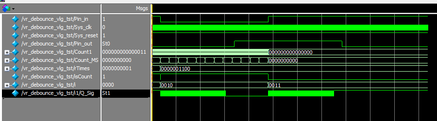 Verilog模拟仿真按键消抖消抖怎么仿真 Csdn博客 