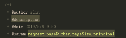 idea @param 自定义注释内容修改显示形式：@param id,name_idea java doc methodparameters()没有生效-CSDN博客