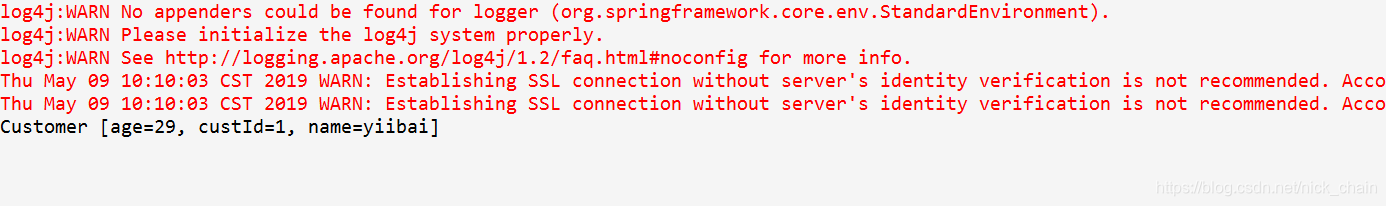 Spring Jdbc项目启动报错:error Creating Bean With Name Datasource Defined In