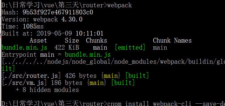安装配置webpack webpack不是内部或外部命令_installing 'webpack-cli' (running 'yarn add -d web-CSDN博客