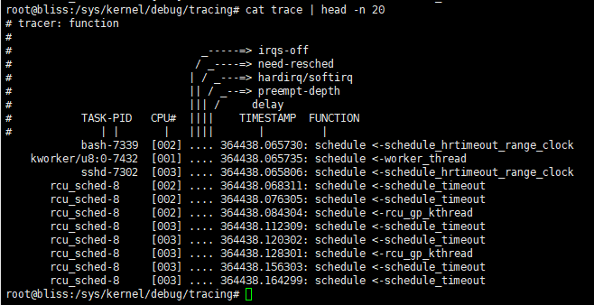 Linux使用 ftrace 来跟踪内核函数调用_ftrace 跟踪函数-CSDN博客