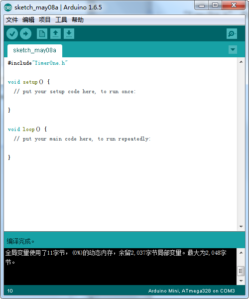 Arduino IDE -- 安装TimerOne库_timerone.h-CSDN博客