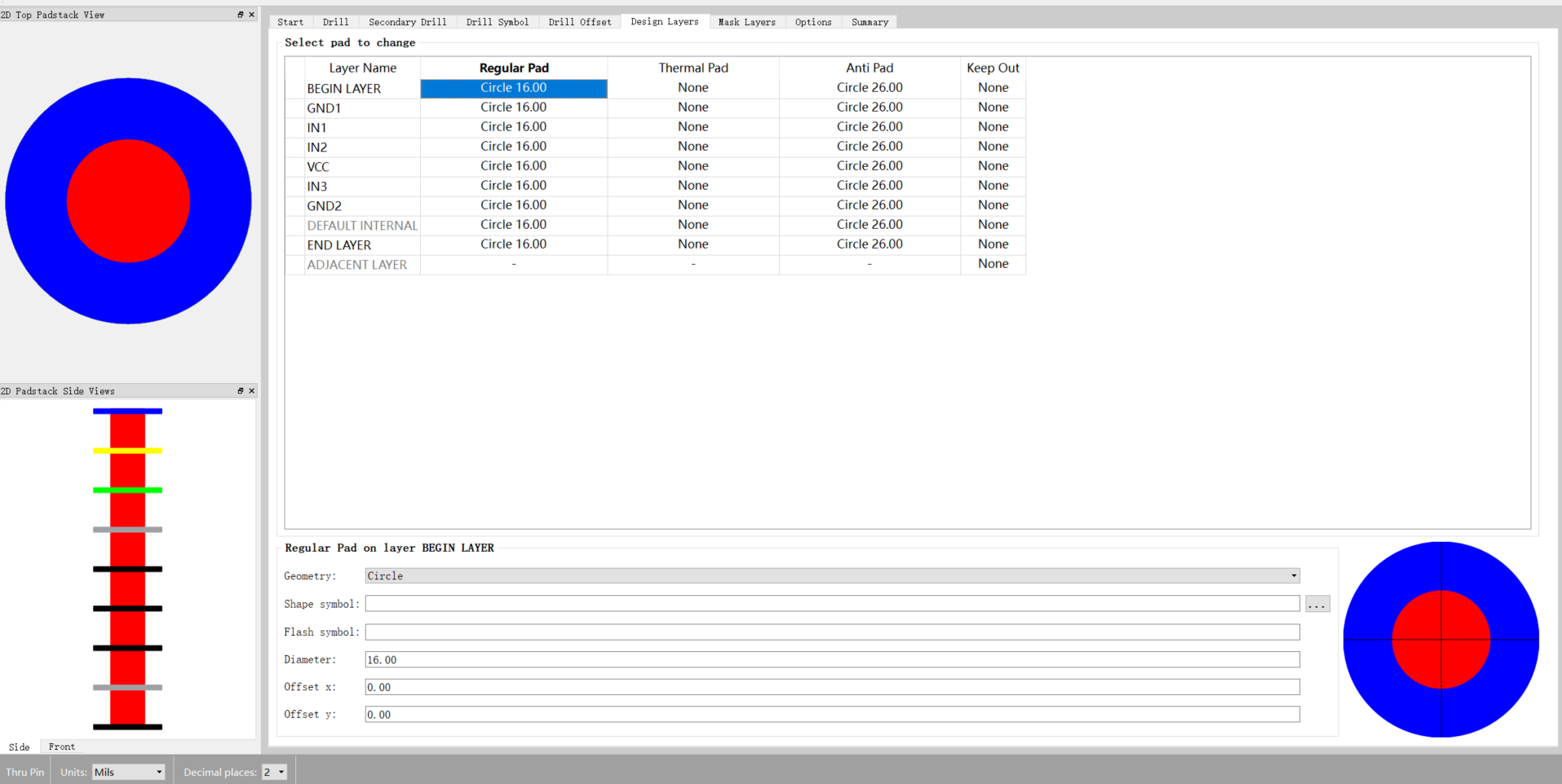 [原创]Cadence软件使用记录6_Allegro绘制PCB小进阶_padstack errors and warnings: internal layers: are-CSDN博客