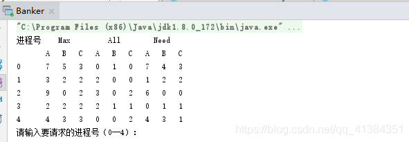 银行家算法概述及java实现银行家算法java Csdn博客