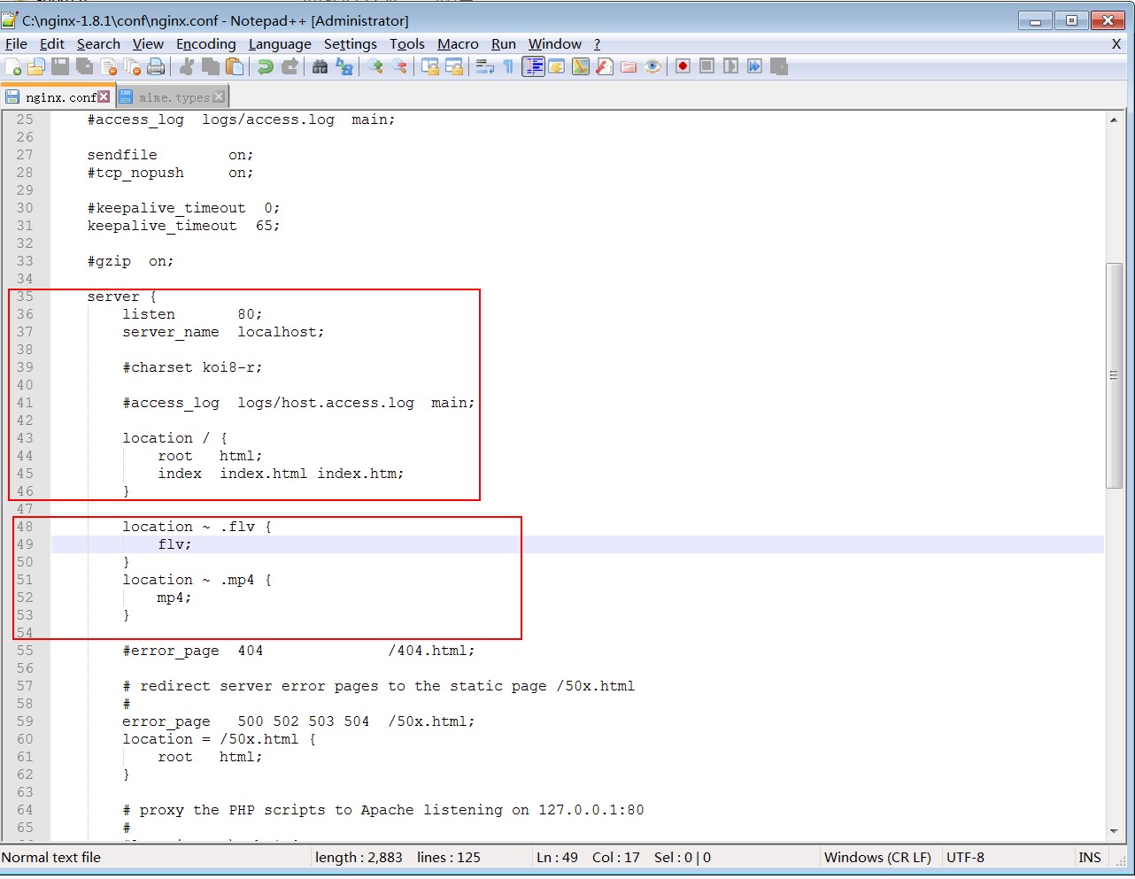 windows+nginx配置mp4视频在线播放_windows下nginx录播格式转为mp4-CSDN博客