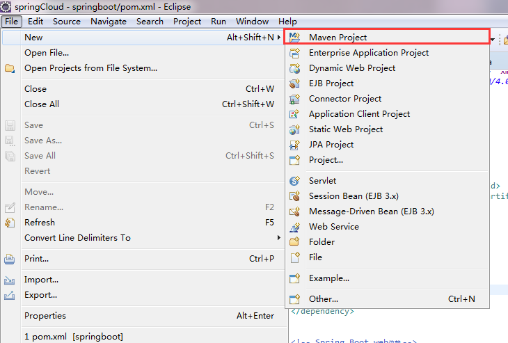 eclipse+maven+springBoot（一）[搭建简单的web项目，整合jsp，用控制器访问页面]_eclipse基于springboot项目-CSDN博客