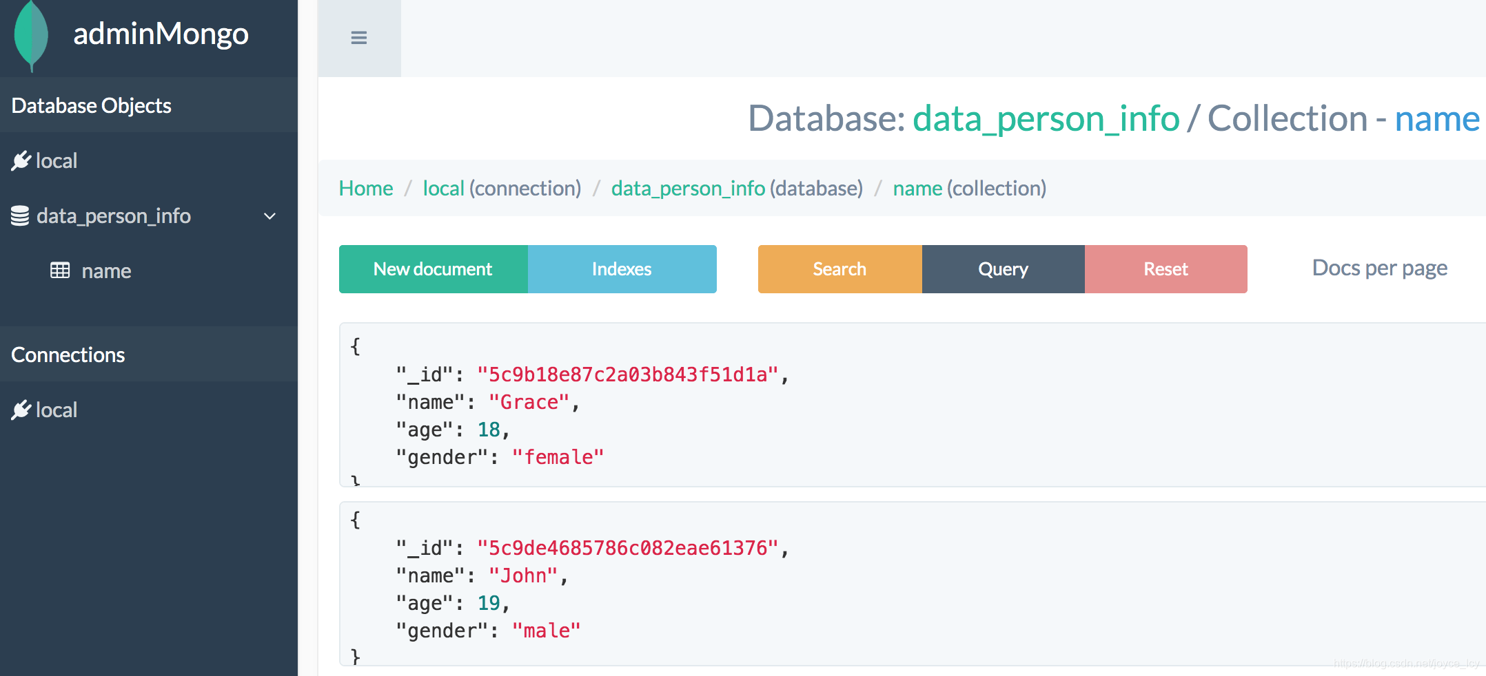 Js脚本实现数据插入mongodbjs怎么往mongodb Compass中填充数据 Csdn博客