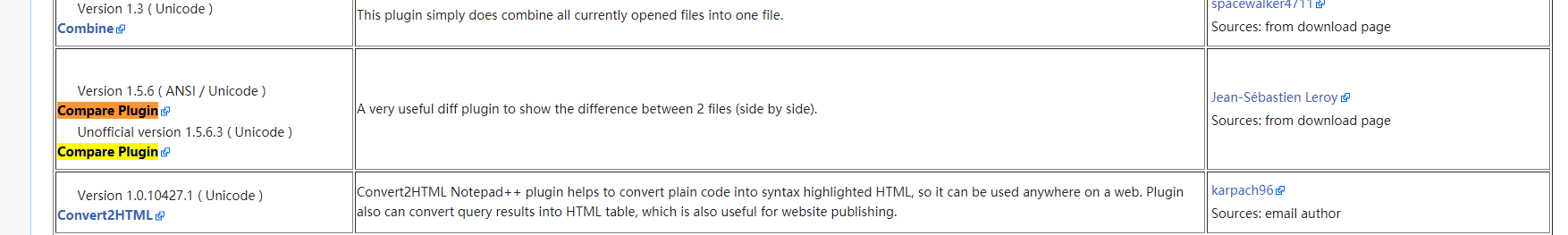 Notepad++对比文本差异——插件:Compare plugin（图文）_compareplugin-CSDN博客