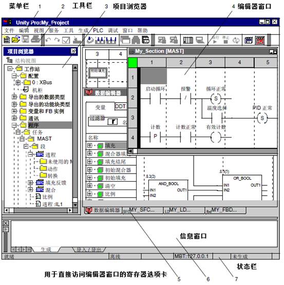 施耐德PLC Unity Pro xl 软件使用一-CSDN博客