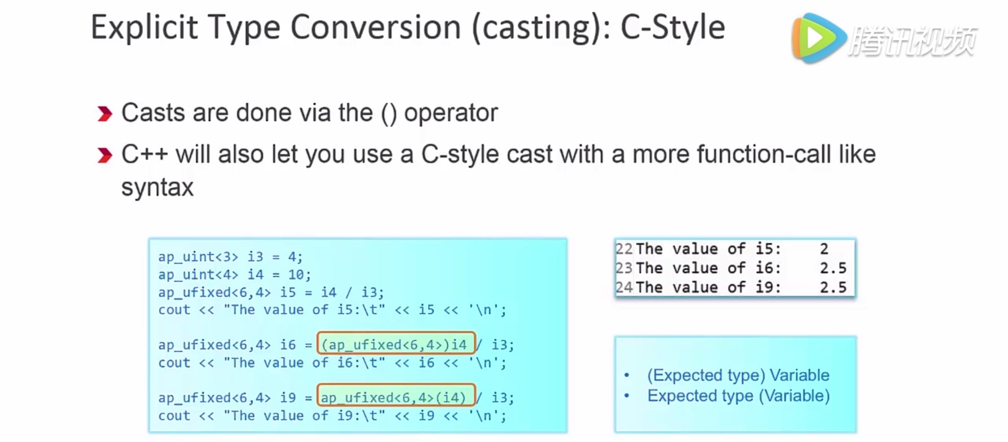Vivado HLS(High-level Synthesis)笔记二：数据类型及其初始化、复合数据类型、HLS中的C++基本运算 ...