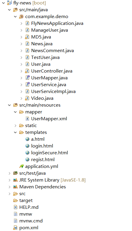 springboot+微信小程序（无人机新闻）（eclipse）开发文档_springboot 网站扫码微信进入新闻页-CSDN博客