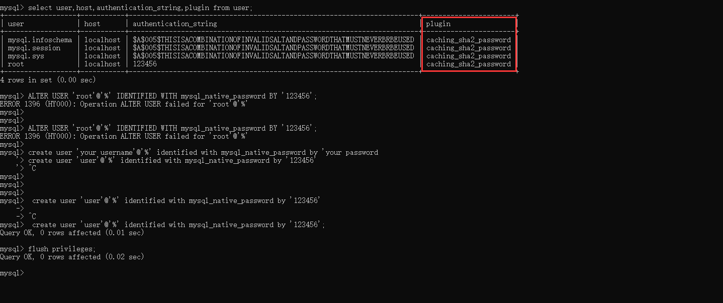 【已解决】Authentication method 'caching_sha2_password' not supported by any of the available plugins ...
