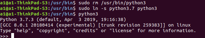 ubuntu18.04安装python3.7并将python3指向python3.7_ubuntu18.04安装python3.7.1找不到libpython3.7m.so.1.0-CSDN博客