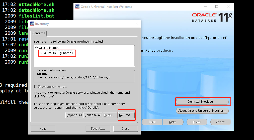 Linux 环境卸载Oracle11g_linux卸载oracle11g-CSDN博客