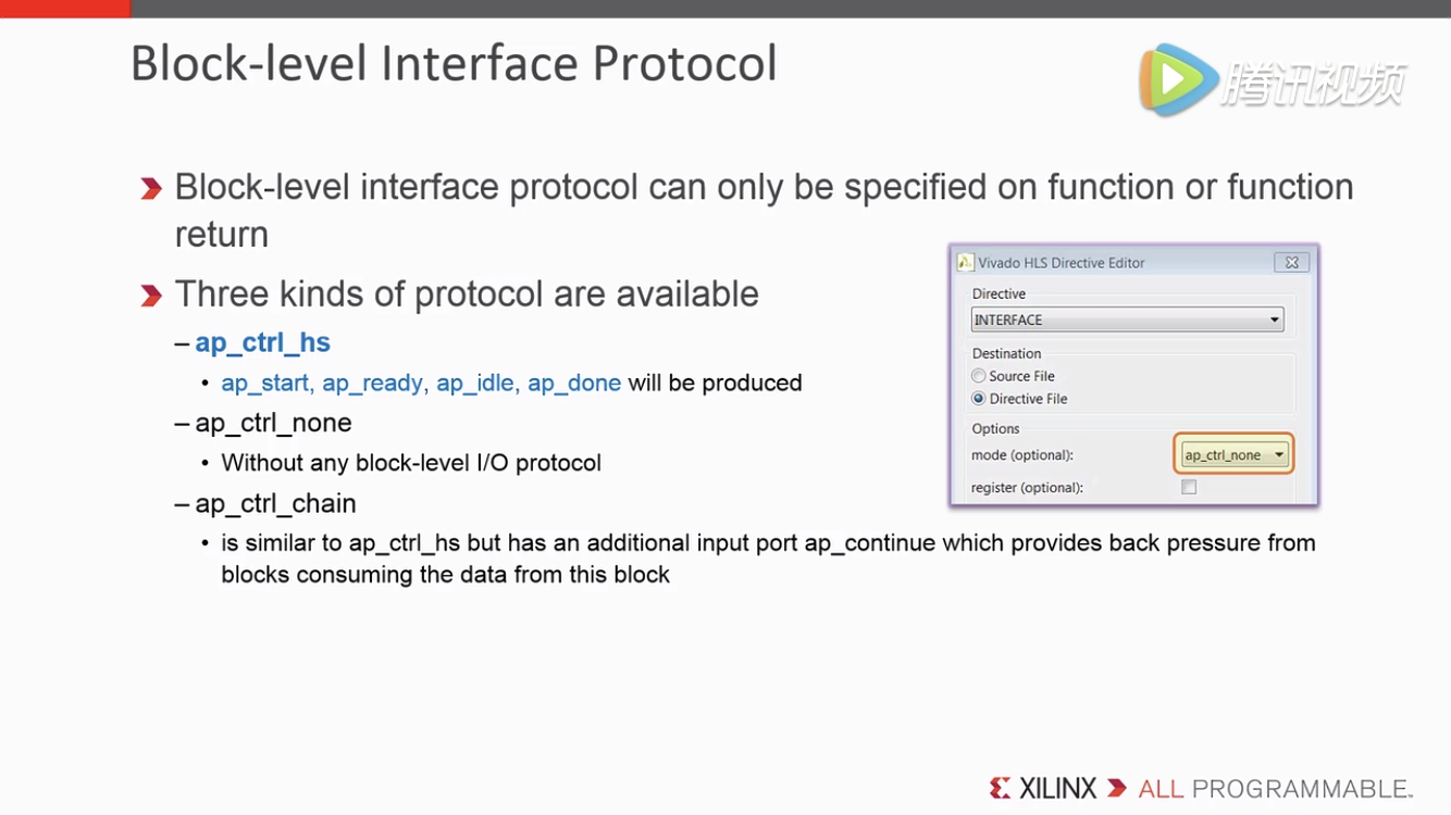 Vivado HLS(High-level Synthesis)笔记四：接口综合_hls输入是矩阵会综合成什么端口-CSDN博客