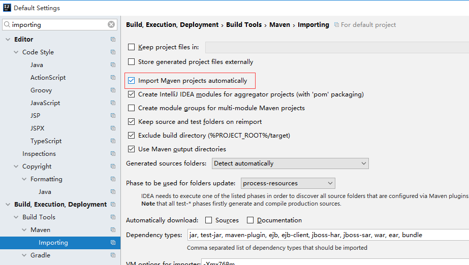 Intellij IDEA Automatic Package Settings and Idea Import Handle ...