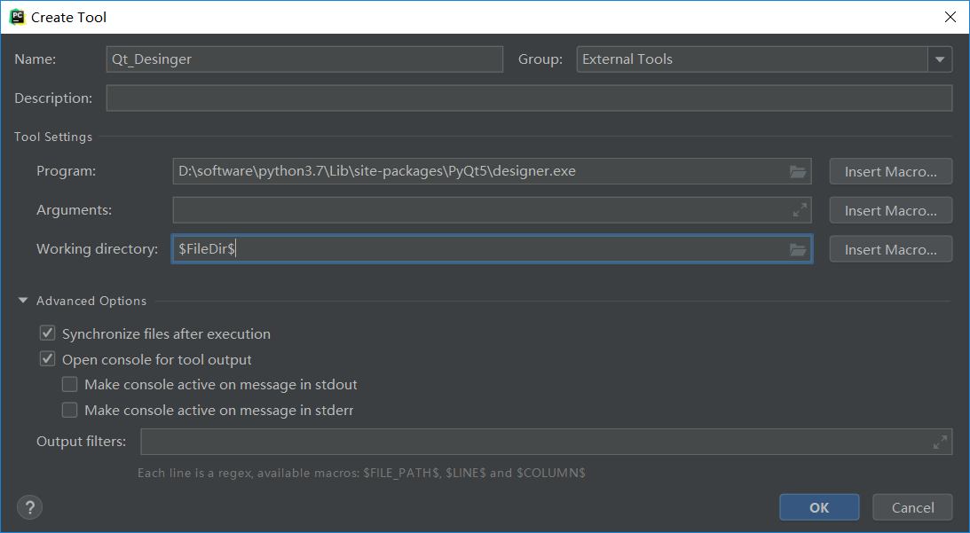 PyQt5 + python3.7 + pycharm 环境配置_python3.7用啥qt-CSDN博客