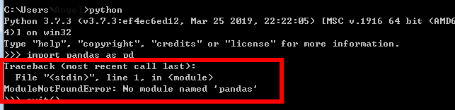 Python3.7中导入包错误module not founderror: No module named 'matplotlib._image' 解决方法 ...