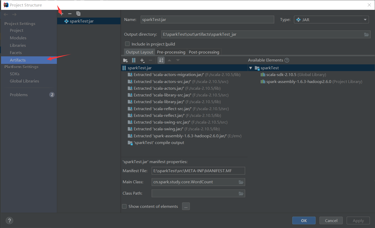 使用idea开发Scala的Wordcount程序并提交到spark集群中_在 idea 环境中,用scala 编写好的wordcount 程序,打包为jar 后,要提交到集群-CSDN博客